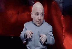 Mini Me Pointing GIF | GIFDB.com