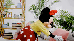 Mini Mouse Walt Disney Karate Chop GIF | GIFDB.com