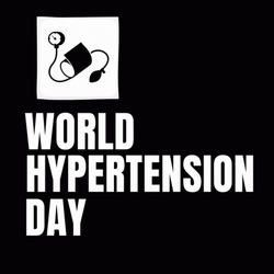 Minimalist World Hypertension Day High Blood Pressure GIF | GIFDB.com