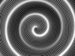 Minimalistic Spiral Loop GIF | GIFDB.com