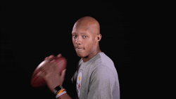 Minnesota Vikings Joshua Dobbs Holding Football GIF | GIFDB.com