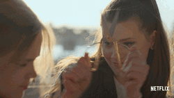 Mischievous Lade Playing With Scissors GIF | GIFDB.com