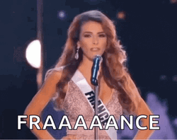 Miss Universe Candidate Representing France GIF | GIFDB.com