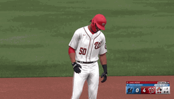 Mlb Washington Nationals James Wood Clapping GIF | GIFDB.com