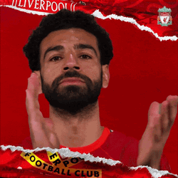 Mohamed Salah Seriously Clapping GIF | GIFDB.com