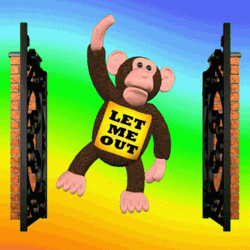 Monkey Let Me Out GIF | GIFDB.com