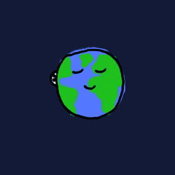 Moon Sleeping World GIF | GIFDB.com