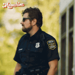 Moonshine Cop Guarding GIF | GIFDB.com