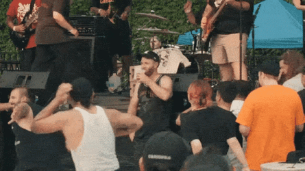 Circle Mosh Pit Gif