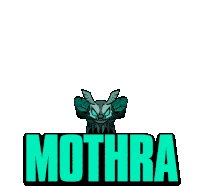 Mothra Logo Sticker GIF | GIFDB.com