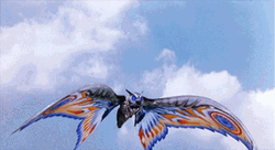Mothra Rainbow Wings GIF | GIFDB.com