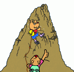 Mountain Climbers East Level GIF | GIFDB.com