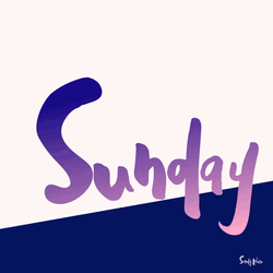 Moving Sunday Word GIF | GIFDB.com