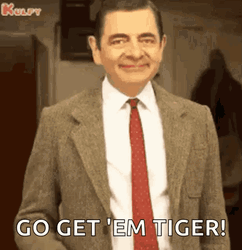 Mr Bean Go Get Em GIF | GIFDB.com