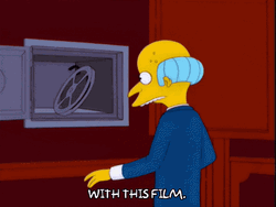 Mr Burns Blowing Dust GIF | GIFDB.com