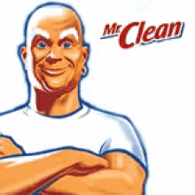 3d Animation Mr Clean Holding Head GIF | GIFDB.com