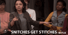 Mr. Iglesias Marisol Fuentes Snitches Get Stitches GIF | GIFDB.com