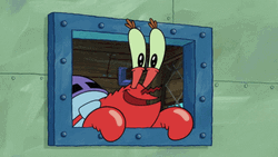 Mr. Krabs Pulling Cha Ching GIF | GIFDB.com