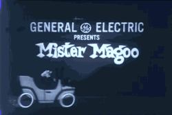 Mr. Magoo Black And White GIF | GIFDB.com