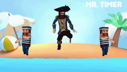 Mr. Timer Pirate GIF | GIFDB.com