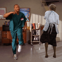 Mrs Doubtfire Scrubs Mash Up Dance GIF | GIFDB.com