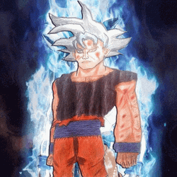 Mui Goku Dragon Ball Power GIF | GIFDB.com