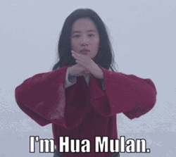 I Am Hua Mulan Liu Yifei GIF | GIFDB.com