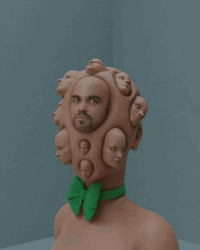 Multi Creepy Scary Faces GIF | GIFDB.com