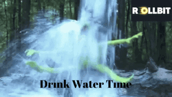 Muppet Funny Kermit Frog Drink Water Meme GIF | GIFDB.com