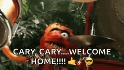 Muppets Animal Welcome Home Cary GIF | GIFDB.com