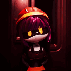 Murder Drones Yeva Blinking Eyes GIF | GIFDB.com