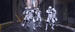 Music Video Dance Stormtrooper GIF | GIFDB.com