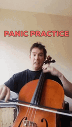 Musician Panic Practice GIF | GIFDB.com