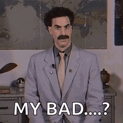 My Bad Borat Sacha Baron Cohen GIF | GIFDB.com