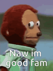 Nah Naw I'm Good Fam GIF | GIFDB.com