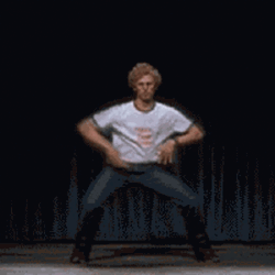 Napoleon Dynamite Dance Hand Wave Motion GIF | GIFDB.com