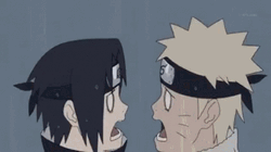 Naruto And Sasuke Scream GIF | GIFDB.com