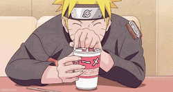 Chibi Naruto Eating Ramen