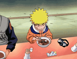 Naruto Enjoys Eating Ramen Noodles GIF | GIFDB.com