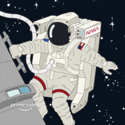 Nasa Fairfax Astronaut Floating In Space GIF | GIFDB.com