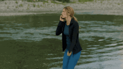 Natalie Zea Throwing Phone GIF | GIFDB.com