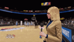 Nba 2k Woman Interviewer GIF | GIFDB.com