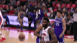 Nba Detroit Pistons Player Stank Face Slow Motion GIF | GIFDB.com