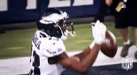 Nelson Agholor Intense Hugging GIF | GIFDB.com