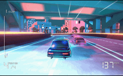 Neon Car Electro Ride Gameplay GIF | GIFDB.com