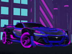 Neon Car Purple Heights Cinematic GIF | GIFDB.com