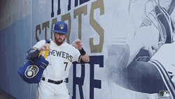 Nerd Alert Eric Sogard Nerd Hand Signal GIF | GIFDB.com