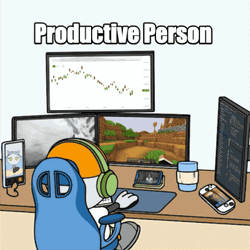 Nerd Computer Geek Productive Person Meme GIF | GIFDB.com