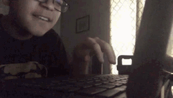 Nerd Techie Geek Typing In Computer Meme GIF | GIFDB.com