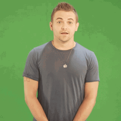 Nervous Breathing Handsome Fellow GIF | GIFDB.com